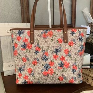 Michael Kors | Bags | New Mk Large Floral Tote | Poshmark